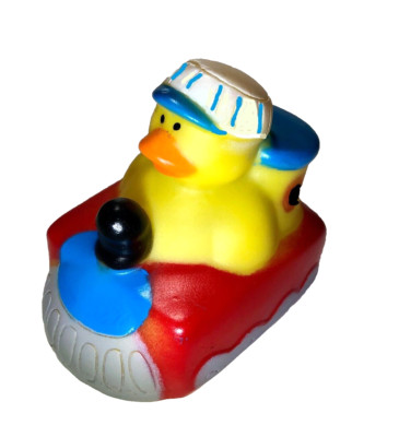 FREE SHIP - TRAIN CONDUCTOR LOCOMOTIVE CRUISING RUBBER DUCK COLLECTIBLE ...