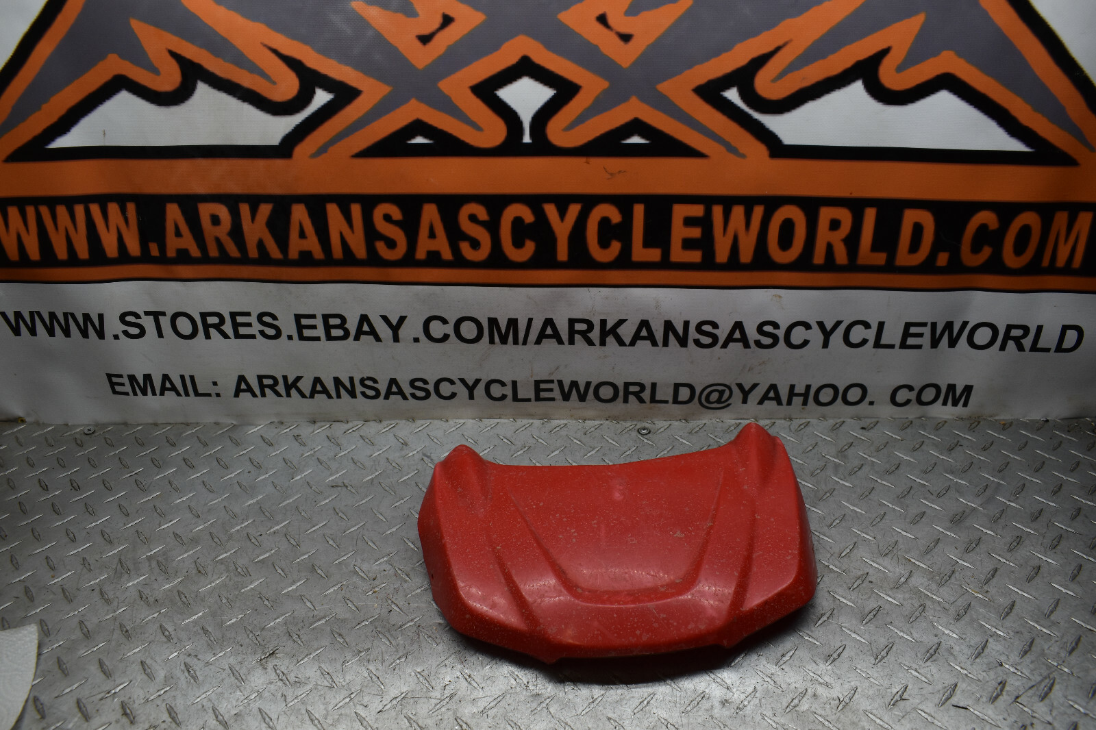 DF3 RED PLASTIC HOOD COVER PANEL 09 Kawasaki Brute Force 750 KVF 4X4 ...