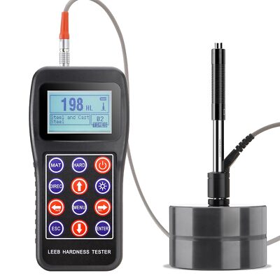 US Metal Hardness Tester Kit Leeb Hardness Test Block Digital Hardness ...