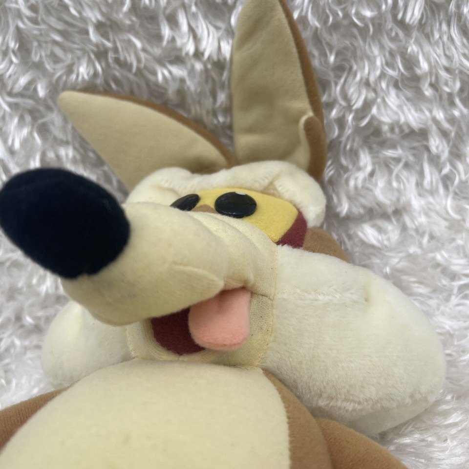Vintage Tyco 1995 Looney Tunes Lovables Baby Wile E Coyote Plush in ...