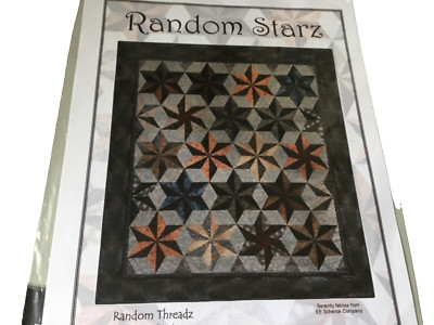 RANDOM STARZ QUILT PATTERN BY RANDOM THREADZ | eBay