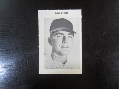 1969 Milton Bradley Ron Kline Card (B60) | eBay
