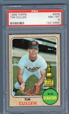 1968 Topps #209 Tim Cullen (14212964) PSA 8 | eBay
