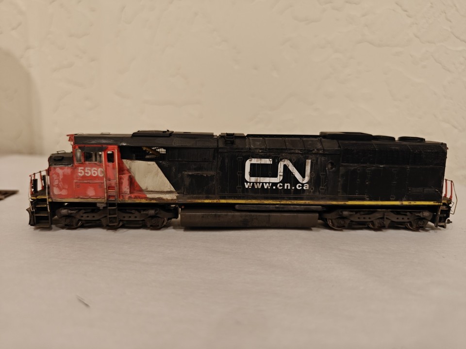 Athearn CN SD60F HO - DCC/Sound - Heavy Weathering | eBay
