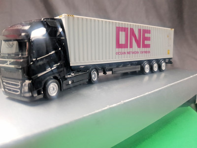 Herpa 940107 - Volvo GL XL - Container-SZ "ONE" - nicht zugerüstet ...
