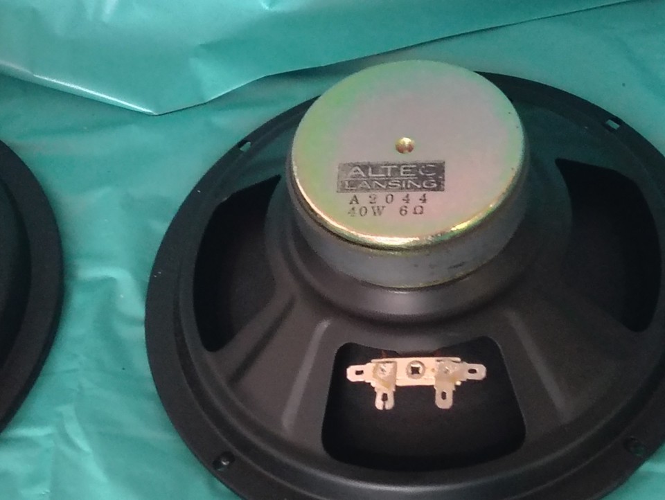 Pair Altec Lansing Woofers from Model 83 Bookshelf Speakers | eBay