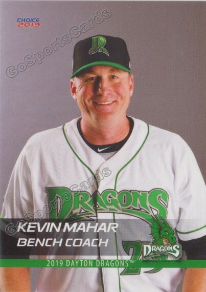 2019 Dayton Dragons Kevin Mahar CO Cincinnati Reds | eBay