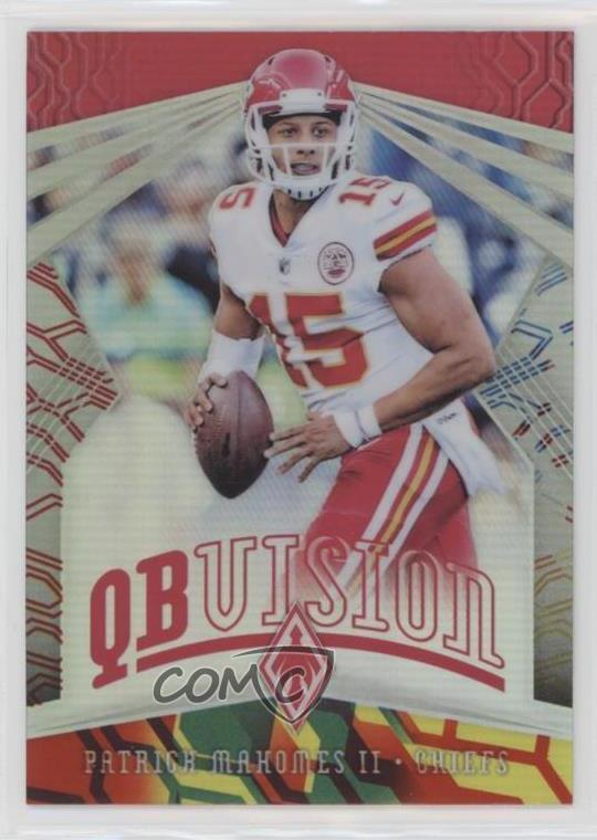 2018 Panini Phoenix - QB Vision Color Burst #25 Patrick Mahomes II for ...