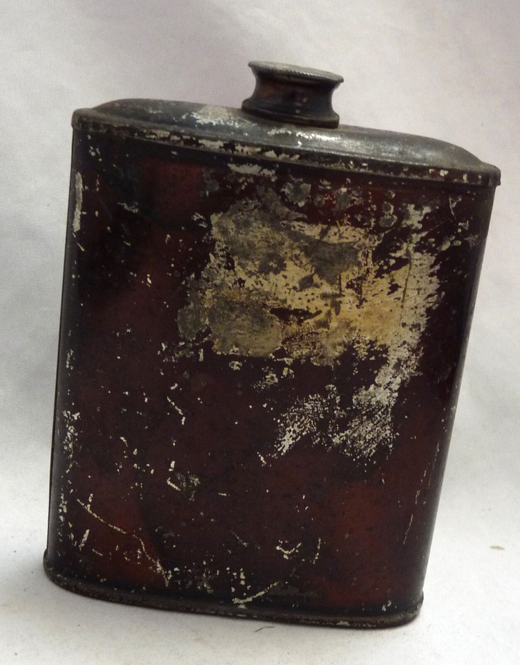 Antique stenciled black gun powder tin folk art primitive | eBay