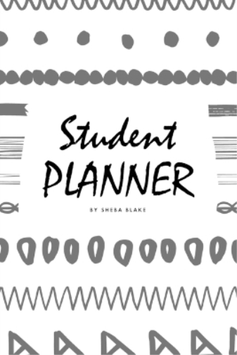 Sheba Blake Student Planner (6x9 Softcover Log Book / Planner / Trac ...