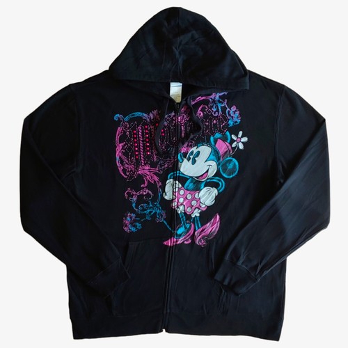 Vintage Y2K Disney Minnie Mouse Gothic Jacket, Emo Pu… - Gem