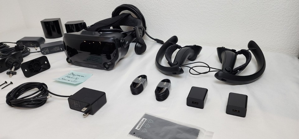 Valve Index PC & Console VR Headset Full Kit w/ 2.0 Base Stations ~ A+ ...