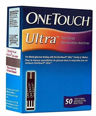 OneTouch Ultra Test Strips Glucose Testing Strips 50 Counts | eBay