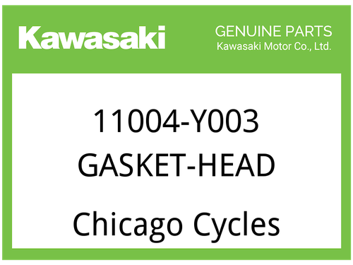 Kawasaki OEM Part 11004-Y003 GASKET-HEAD | eBay