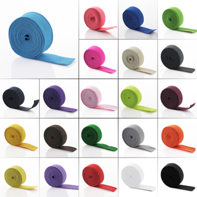 5M Stretch Flat Elastic Waist Band 2cm Woven Sewing Cuffs Trouser ...