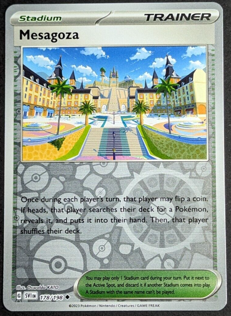 Mesagoza Reverse Holo NM SV1 178/198 Scarlet & Violet Pokemon Card | eBay