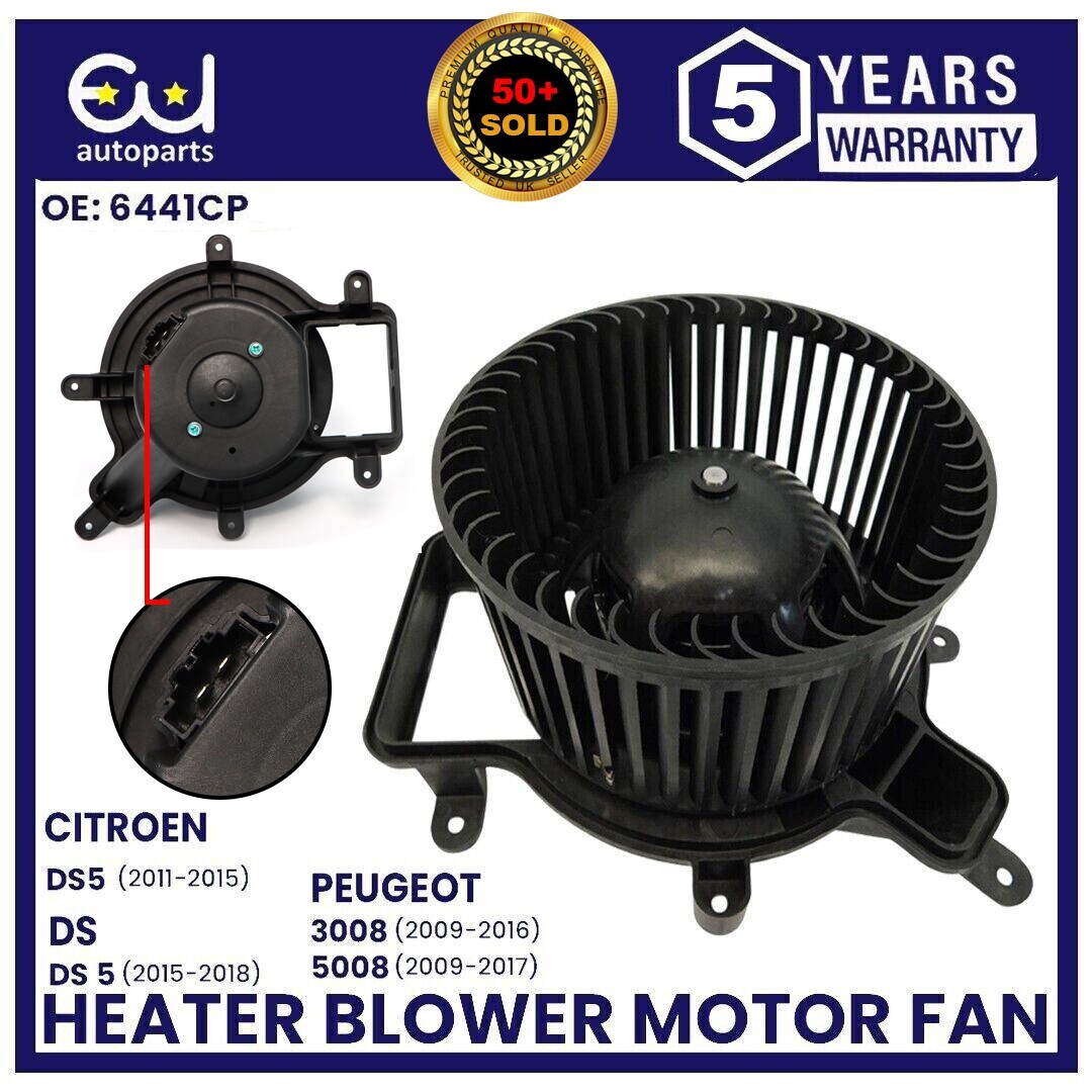 HEATER BLOWER MOTOR FAN FOR CITROEN DS5 DS PEUGEOT 3008 5008 MK1 09 ...