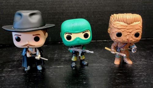 Lot Of 3 Funko Pop Figures Wyatt Earp, GI Joe & Terminator | eBay