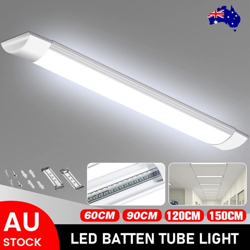 LED Slim Ceiling Batten Tube Light 30/60CM 120CM 150CM Linear Fluro ...