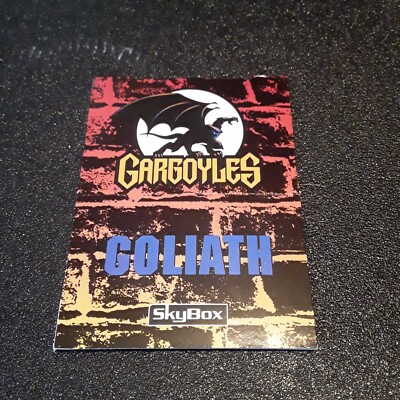 Gargoyles 1995 Skybox Pop Up Card 2 Out Of 10 Goliath | eBay