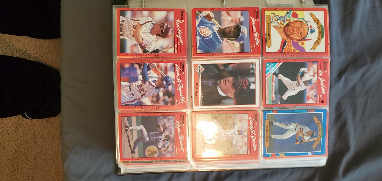 topps baseball cards collecting album includes 8 rare error cards | eBay