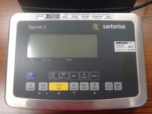 SARTORIUS SIGNUM 2 SIWABBP-2-1-H BALANCE | eBay UK