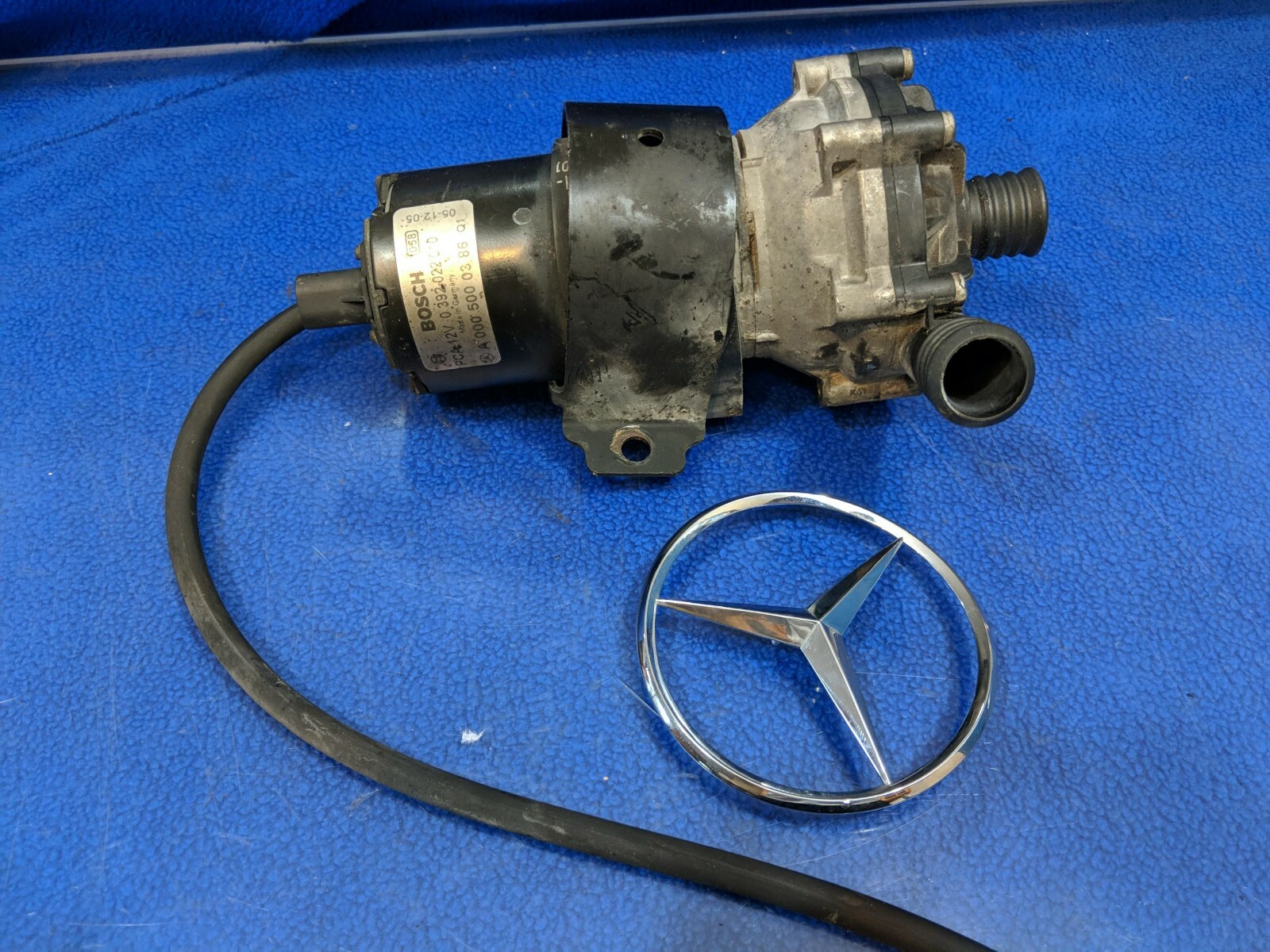 02-18 Mercedes S550 CL600 C32 CLS55 AMG AUX Auxiliary Circulation Water ...