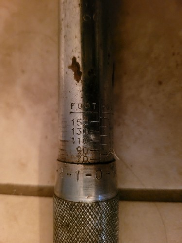 VINTAGE *PROTO TOOLS 6016 1/2" DRIVE TORQUE WRENCH AND BENCHTOP SOCKET ...