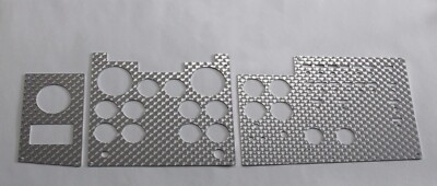 2001 & Older Peterbilt 379 Aluminum Engine Turned Dash Panel | 8 in ...