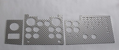 2001 & Older Peterbilt 379 Aluminum Engine Turned Dash Panel | 8 in ...