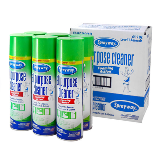 Sprayway All-Purpose Disinfectant Cleaner, 19 oz. cans, 6 pk. - FREE ...