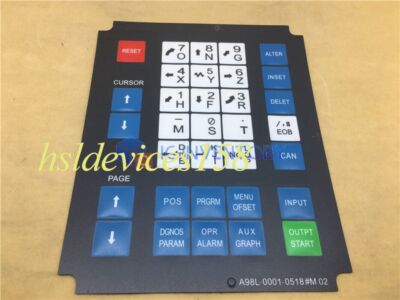 1PCS New FANUC OM - A98L-0001-0518#M02 Fanuc Membrane Keysheet Keypad ...