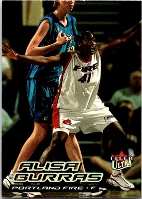 2000 Ultra WNBA Alisa Burras Rookie #119 Portland Fire | eBay
