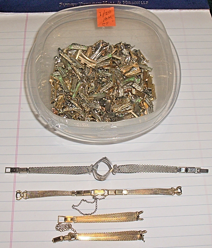 93.7 Grams 1/20 10K GF Gold Filled TOPS *WORK IS DONE *Scrap or Resuse 3 Bands | eBay