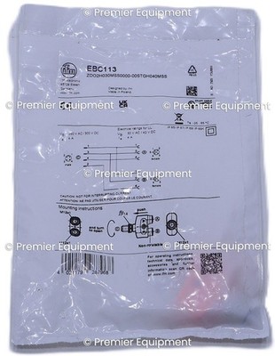 * NEW IFM EBC113 ZDO2H030MSS0000-00STGH040MSS Y-SPLITTER | eBay