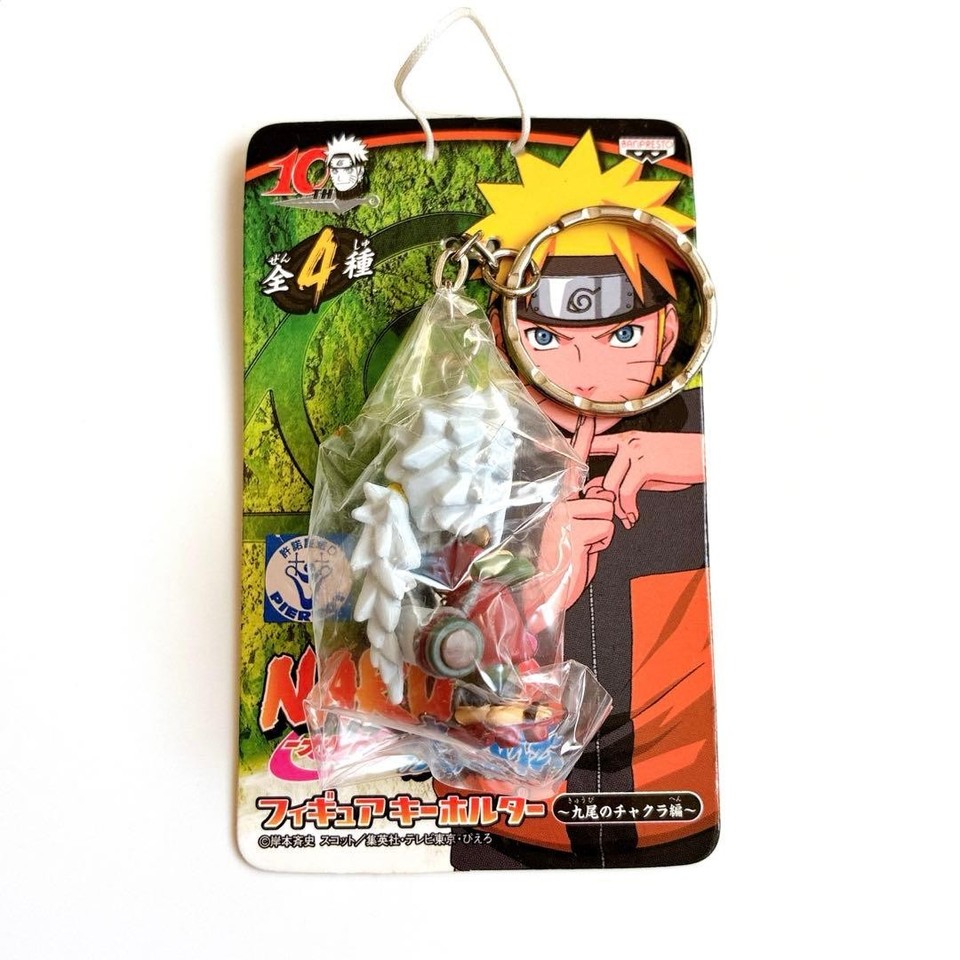 NARUTO Shippuden Figure Keychain Nine-Tails Chakra Edition Jiraiya | eBay