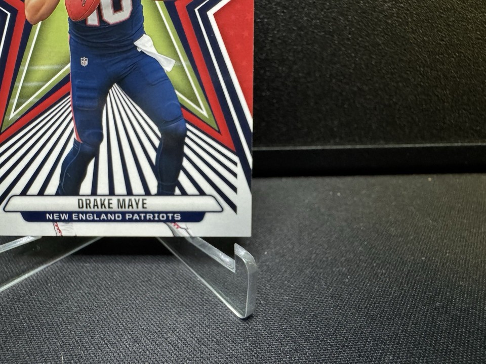 Drake Maye 2024 Panini Rookies & Stars Red #129 RC Patriots NFL MVP | eBay