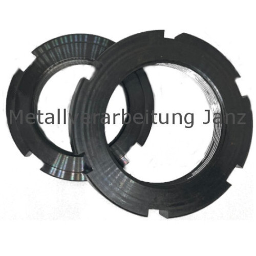 Nutmuttern nach DIN 1804 Form W M80x2,0 mm Stahl | eBay