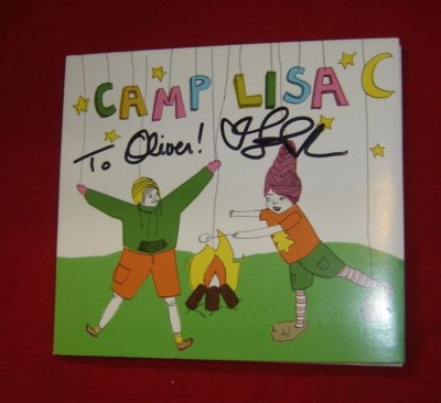 LISA LOEB ~ CAMP LISA 2008 US CD HAND AUTOGRAPHED | eBay