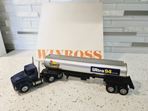 Winross Sunoco Ultra 94 Kenworth Tanker Truck 1:64 Scale Die-Cast 1992 ...