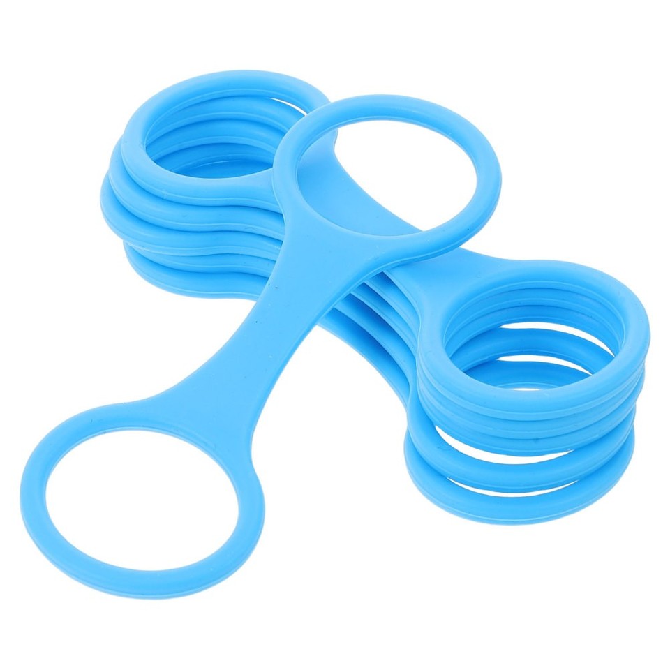 6pcs Scuba Diving Snorkel Keeper Silicone Snorkel Clip for Mask Strap ...