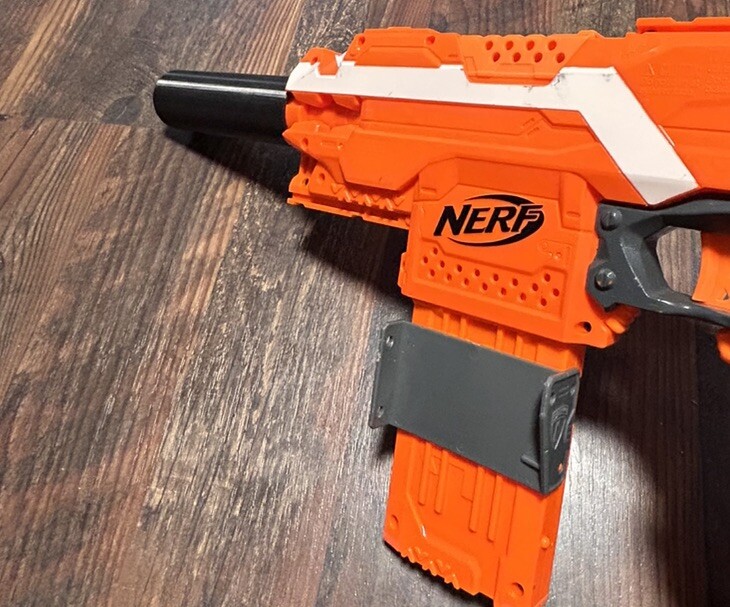 Fits Nerf N-Strike Stryfe Gun Silencer Barrel FITS ALL NERF WITH TWIST LOCK | eBay