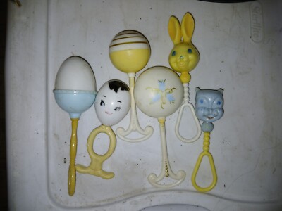Vintage Antique Rattle Set | eBay