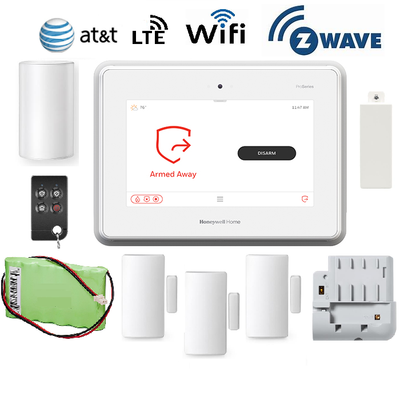 Honeywell Home PROA7PLUS ProSeries Security Alarm Kit with AT&T LTE ...