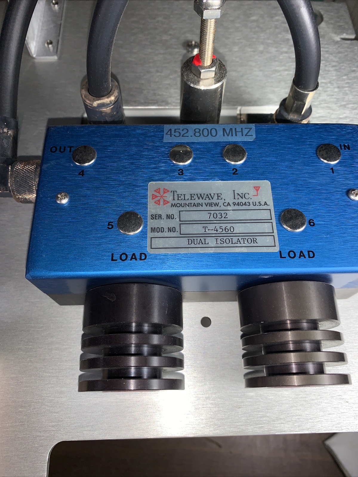 TELEWAVE 7708 M107-450-3TP_SP/3X T-4560/TWL-100 **UNTESTED | eBay