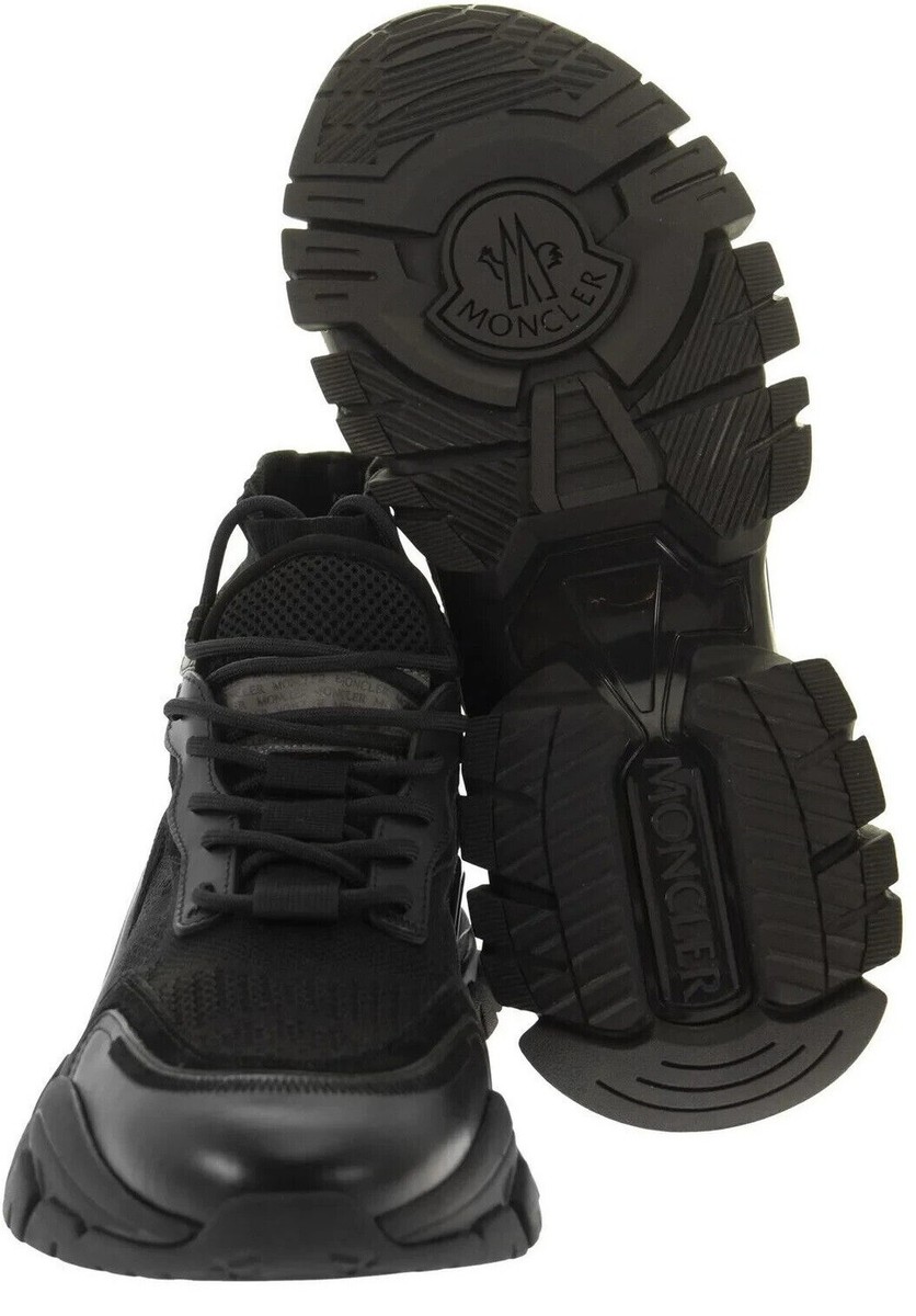 Moncler Leave No Trace High Top Men's Black Sneakers Shoes Moncler Leave No Trace High Top Men's Black Sneakers Shoes
