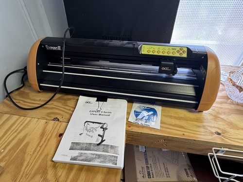 GCC Expert Ⅱ LX 24 Vinyl Cutter Plotter WITH SOFTWARE, MANUAL AND POWER ...