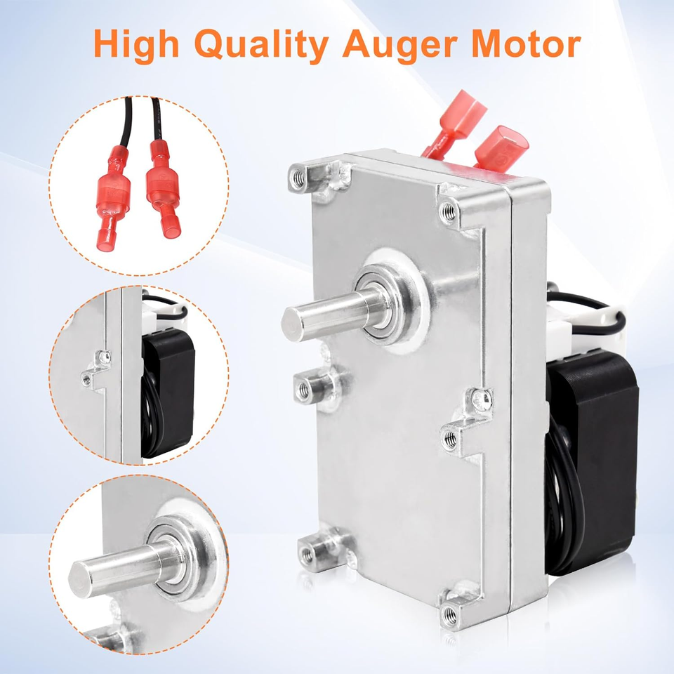 PU-047040 Auger Motor for Englander 25-PDVC, 55-SHP10, 25-PDV Pellet ...