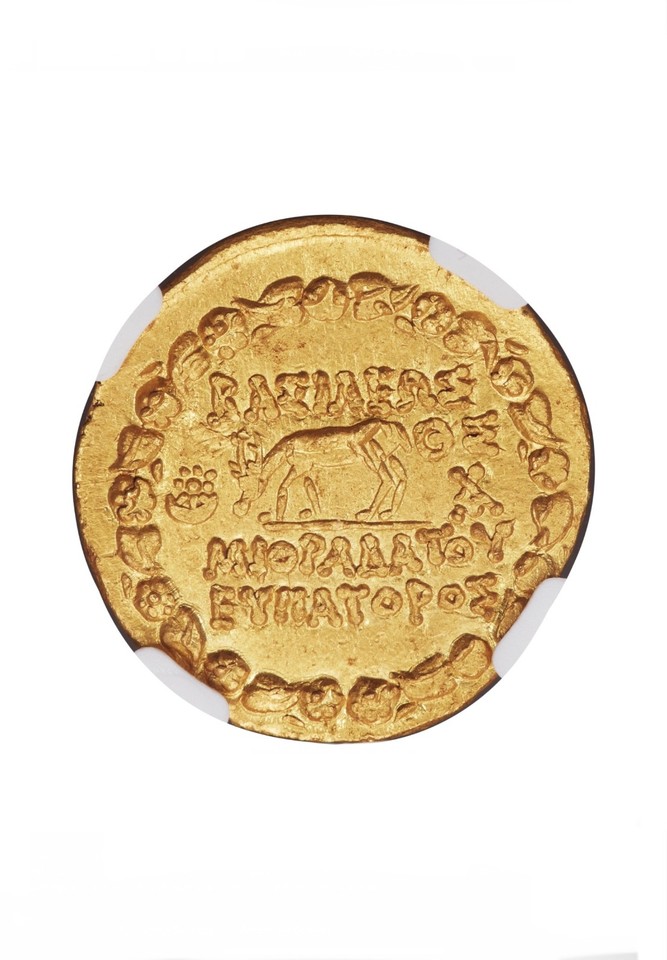 Greek: PONTIC KINGDOM. Mithradates VI Eupator 120-63 BC Gold AV Stater ...