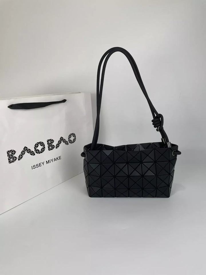 BAO BAO ISSEY MIYAKE Loop Shoulder Bag Handbag Bag Matte Black | eBay